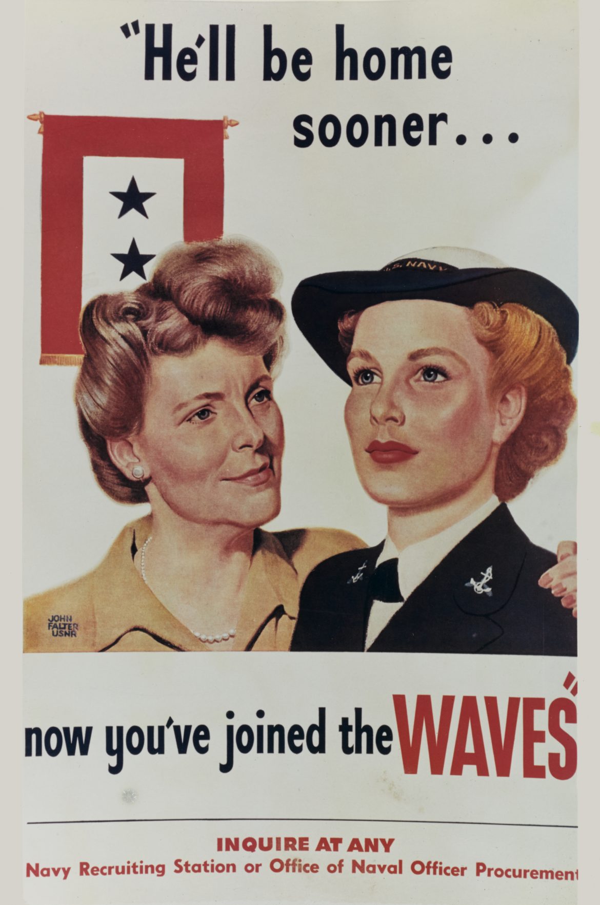 WAVES poster – Women of World War II