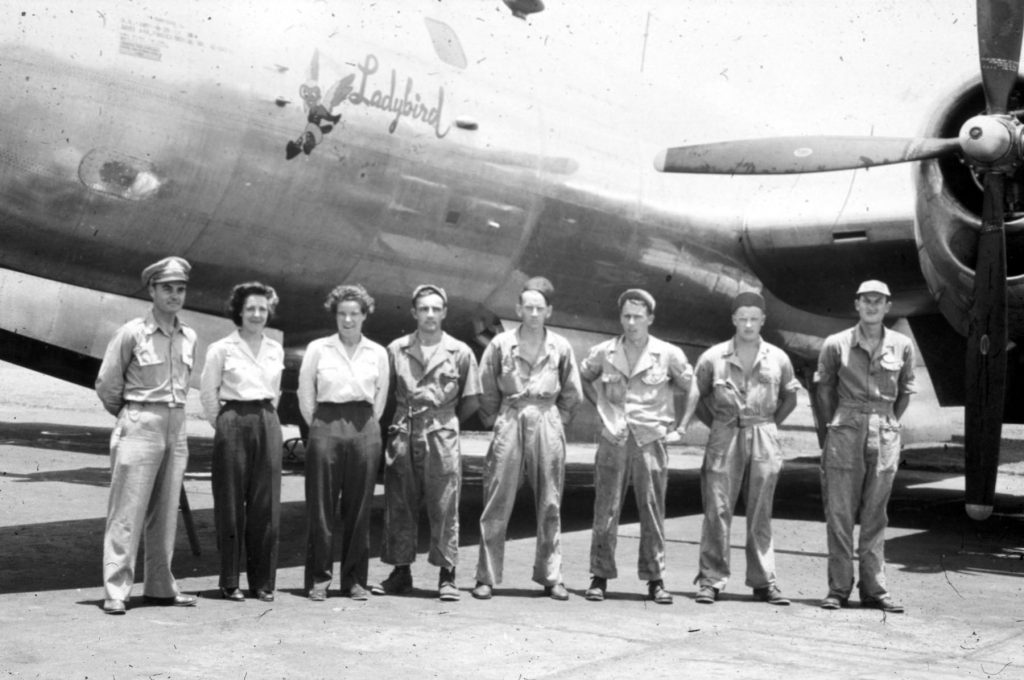 WASP Pilots and Their B-29 Ladybird and Crew – Women of World War II